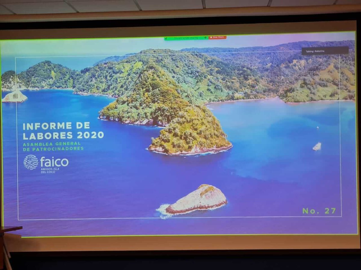 Informe general de labores 2020 - Faico - Amigos de la Isla del Coco