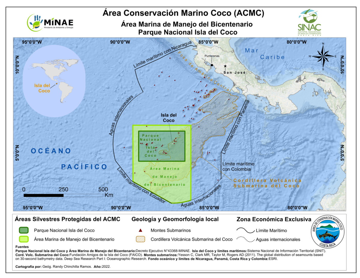 Faico - Creación y Ubicación del Parque Nacional Isla del Coco