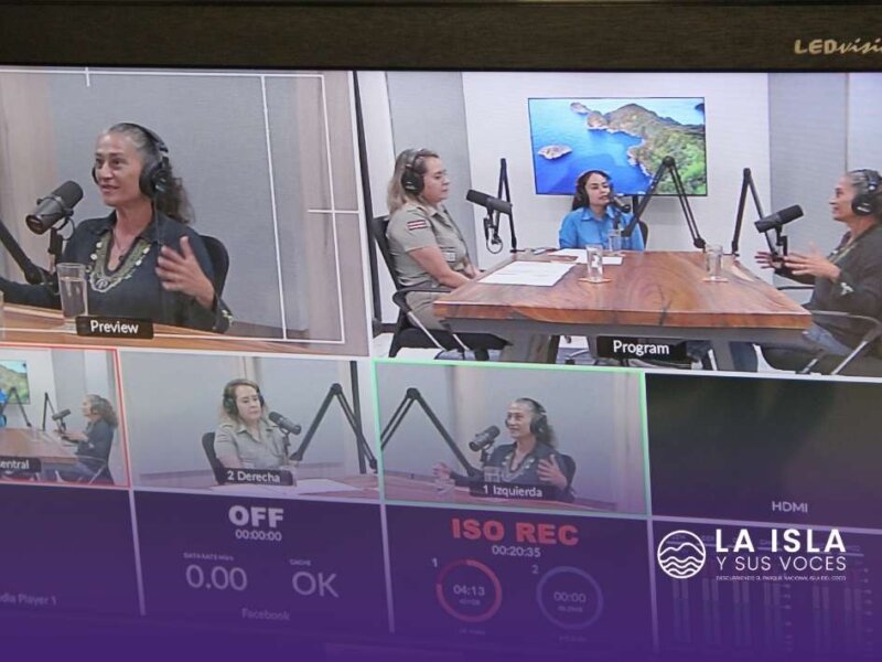 Podcast: Rol de las mujeres para conservar Isla del Coco
